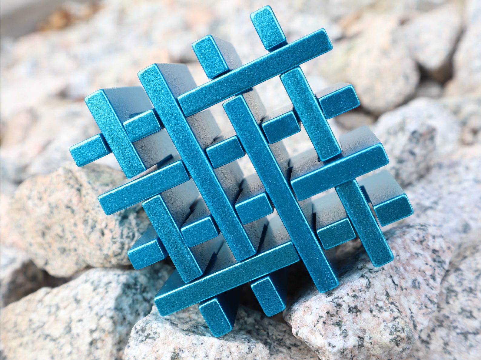 Lattice Metal Puzzle Brain Teaser Game Mechanical Puzzle - Etsy