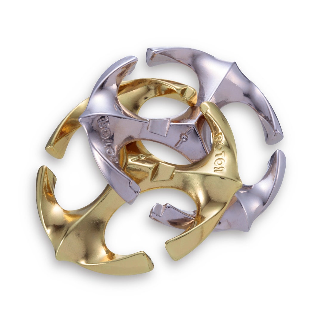 Cast Rotor Metal Puzzle, Hanayama, Brain Teaser, Mechanical Puzzle, IQ ...