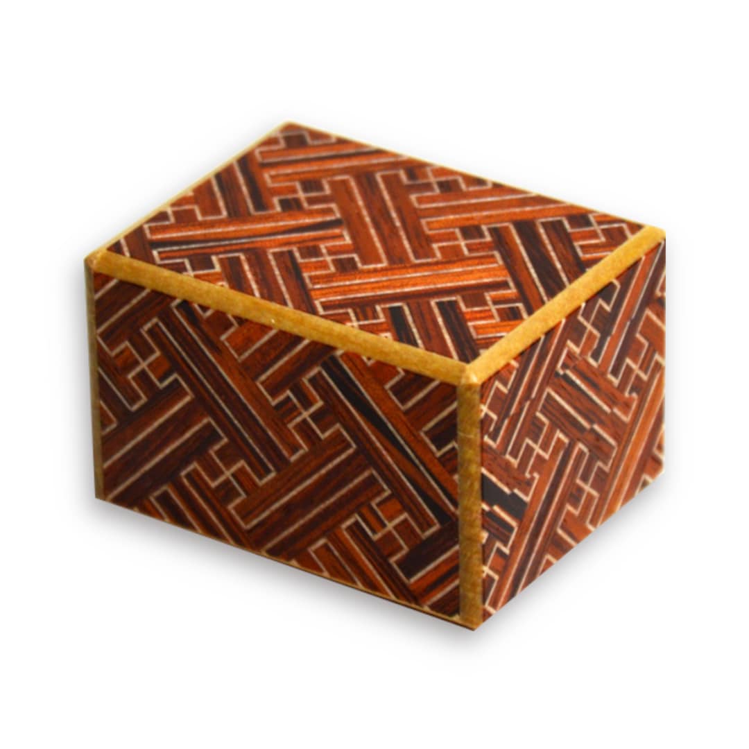 Japanese Puzzle Box 2 Sun 10 Step Akasaya, Wood Puzzle Box, Wooden ...