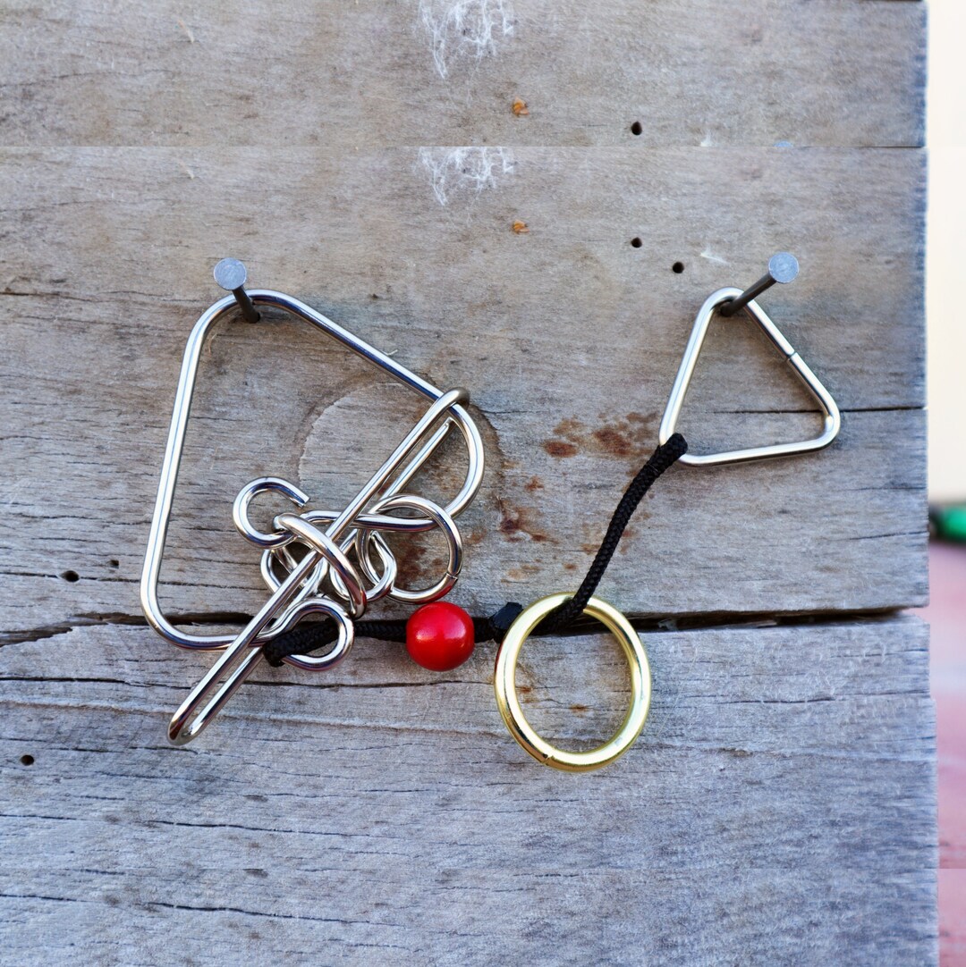 Anomaly Wire Puzzle, Brain Teaser, Game, Mechanical Puzzle, IQ Logic ...