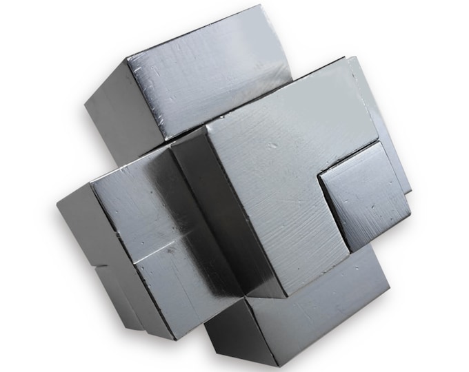 Fortress Aluminum Metal Puzzle, Brain Teaser, Game, Mechanical Puzzle ...