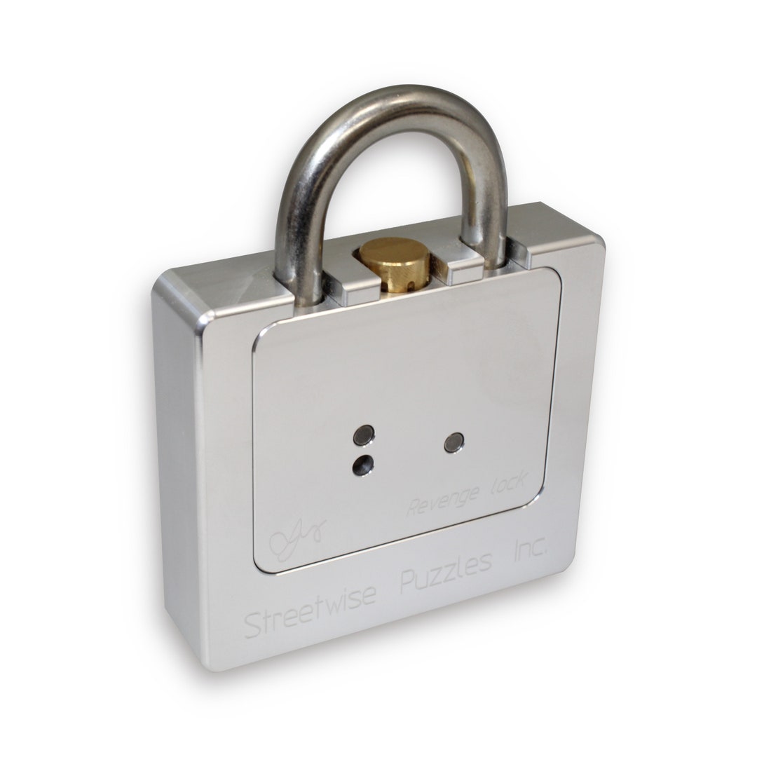 The Revenge Lock Metal Puzzle by Wil Strijbos is Made From High Quality ...
