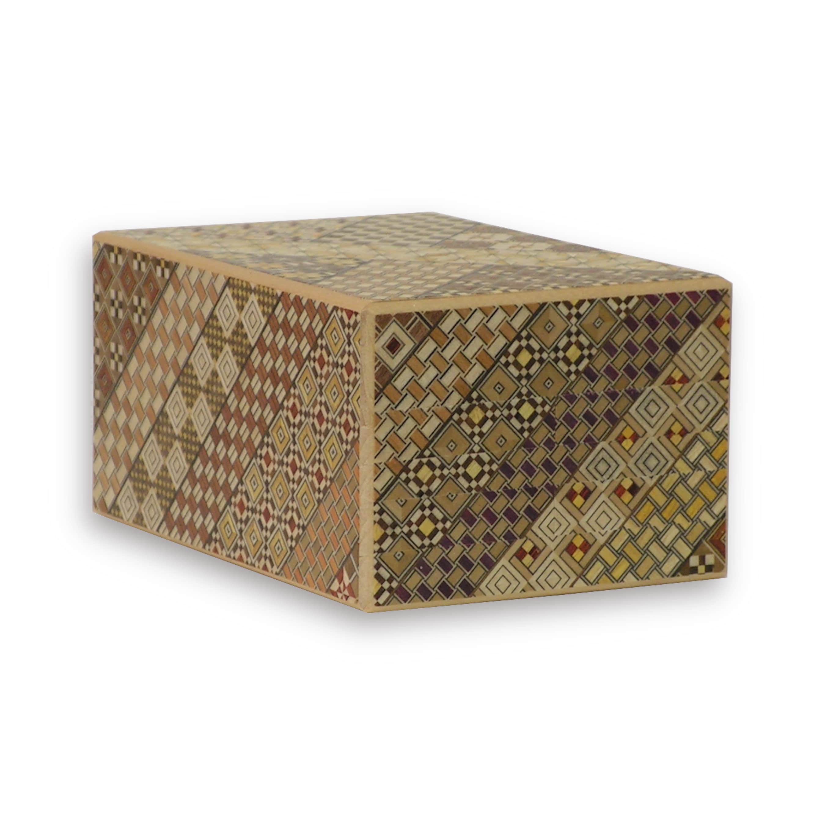 Japanese Puzzle Box 6 Sun 54 Step 1 Koyosegi. Wood Puzzle Box, Wooden ...