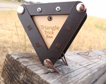 Wooden Triangle Puzzle - Etsy