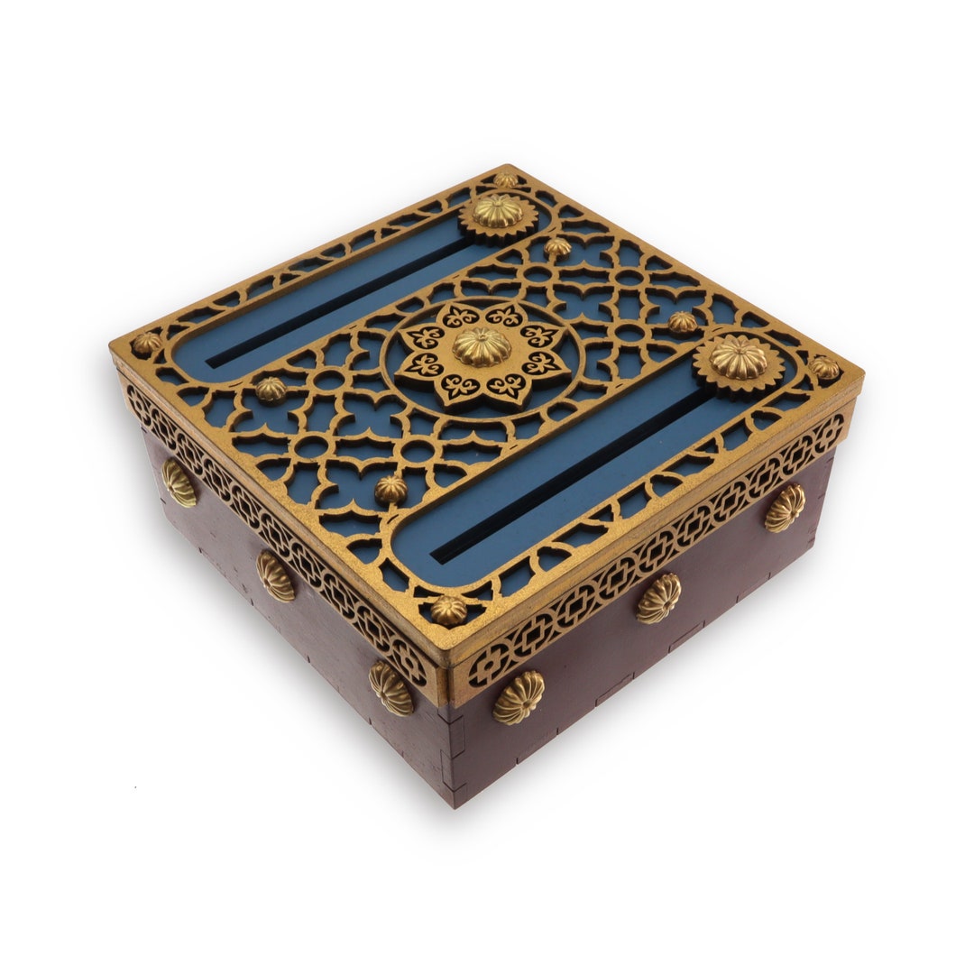 Blue Dragon Puzzle Box Wood Puzzle, Jean Claude Constantin Wooden ...