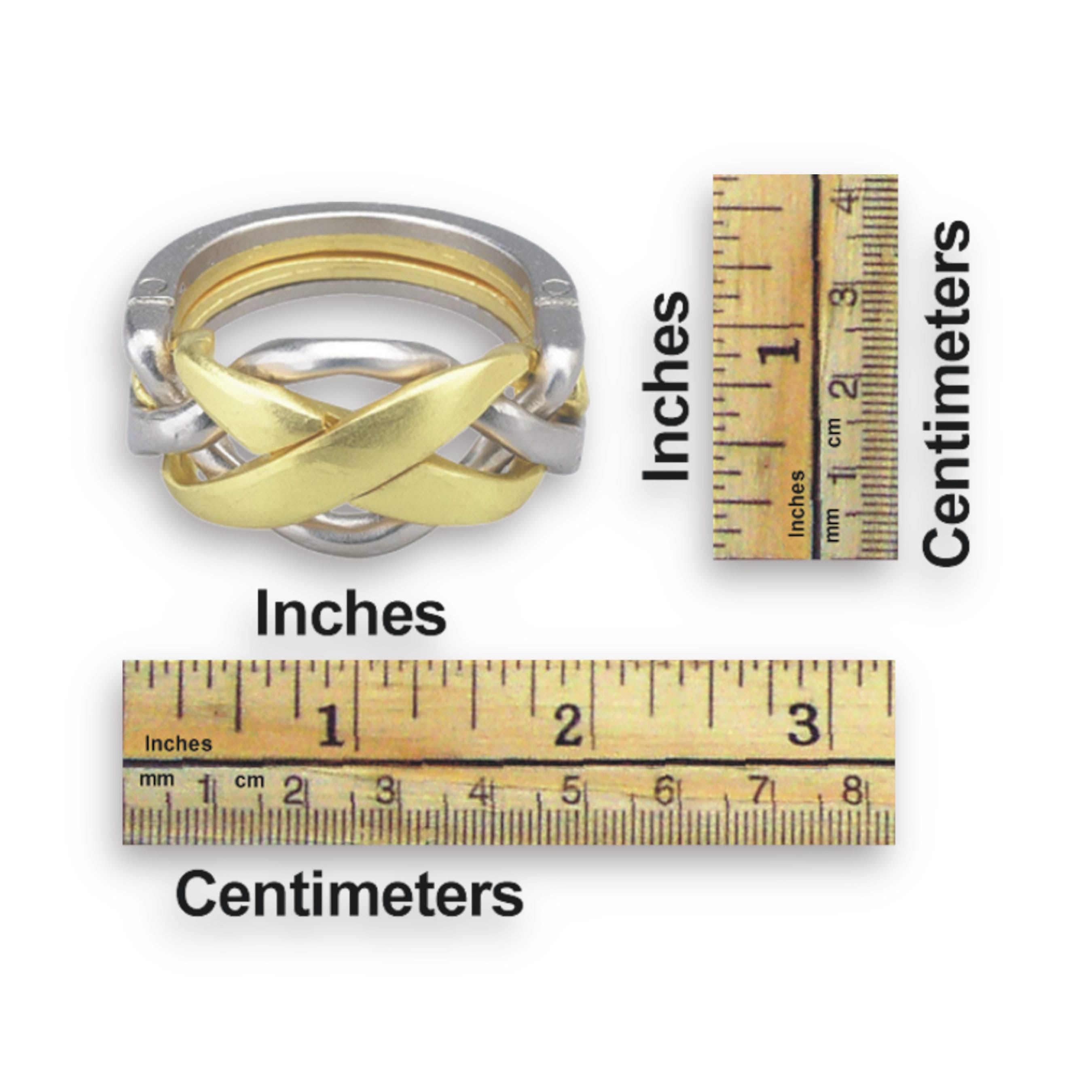 Cast Ring Metal Puzzle, Hanayama, Brain Teaser, Mechanical Puzzle, IQ ...