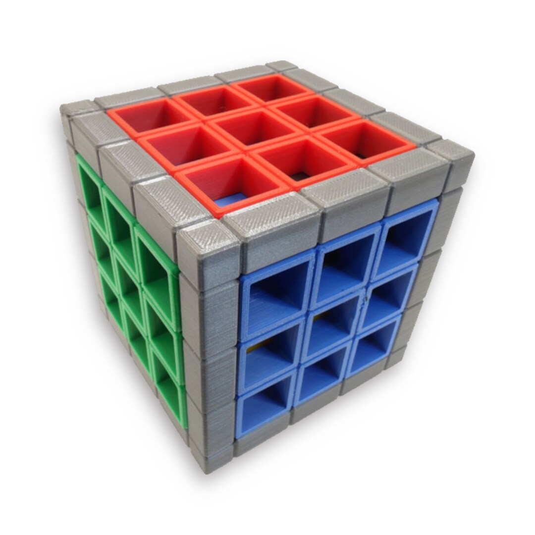 Caged Soma 3D Printed Puzzle by Oskar Van Deventer, Three D Print ...