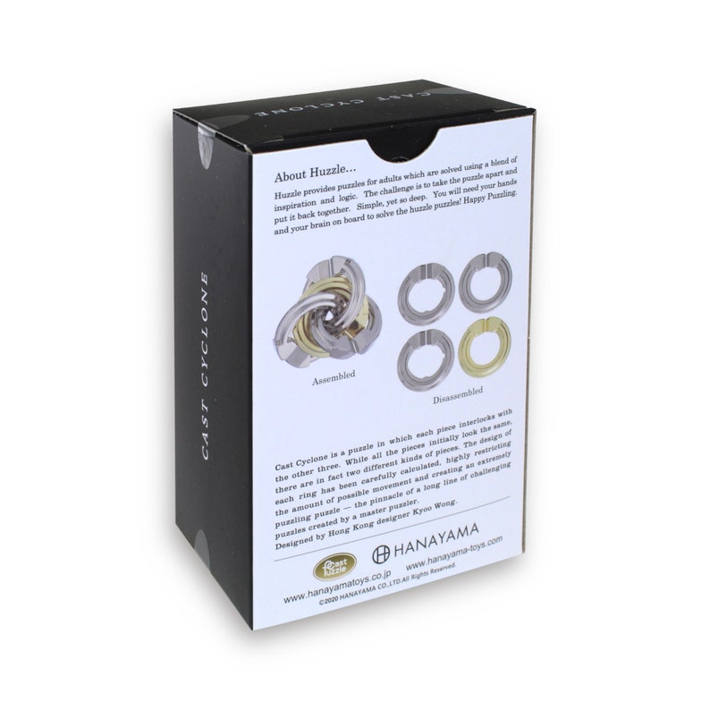 Cast Cyclone Metal Puzzle Hanayama Brain Teaser Mechanical - Etsy