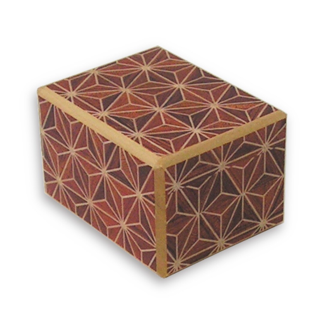 Japanese Puzzle Box 2 Sun 10 Step Akaasa, Wood Puzzle Box, Wooden Brain ...