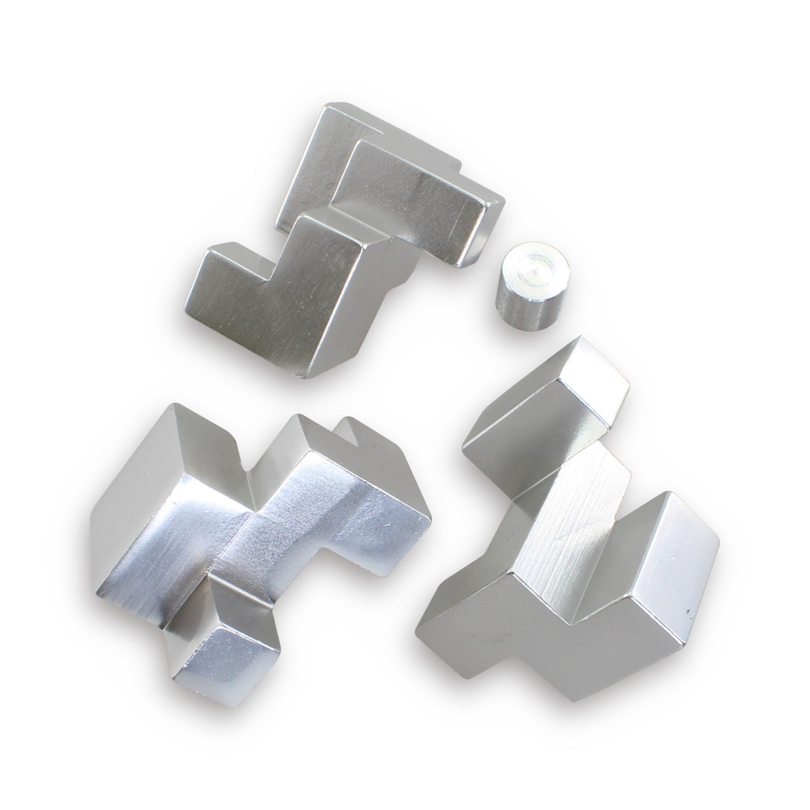 Fortress Aluminum Metal Puzzle, Brain Teaser, Game, Mechanical Puzzle ...