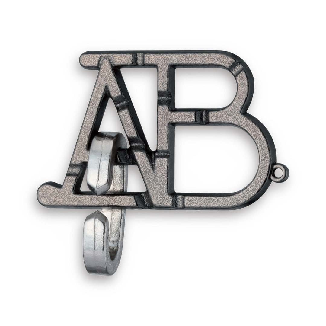 Cast ABC Metal Puzzle, Hanayama, Brain Teaser, Mechanical Puzzle, IQ ...