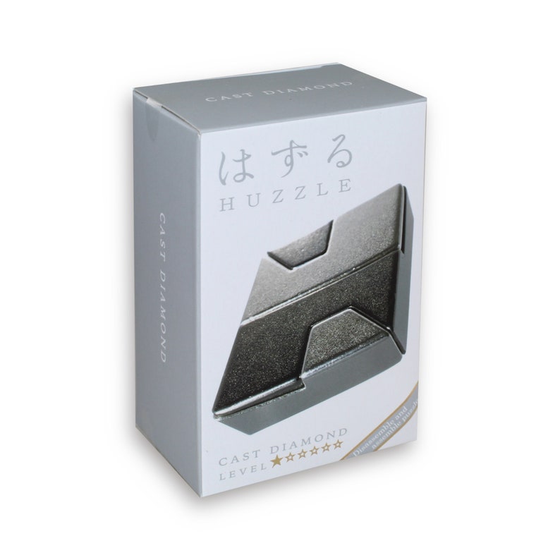 Cast Diamond Metal Puzzle Hanayama Brain Teaser Mechanical - Etsy