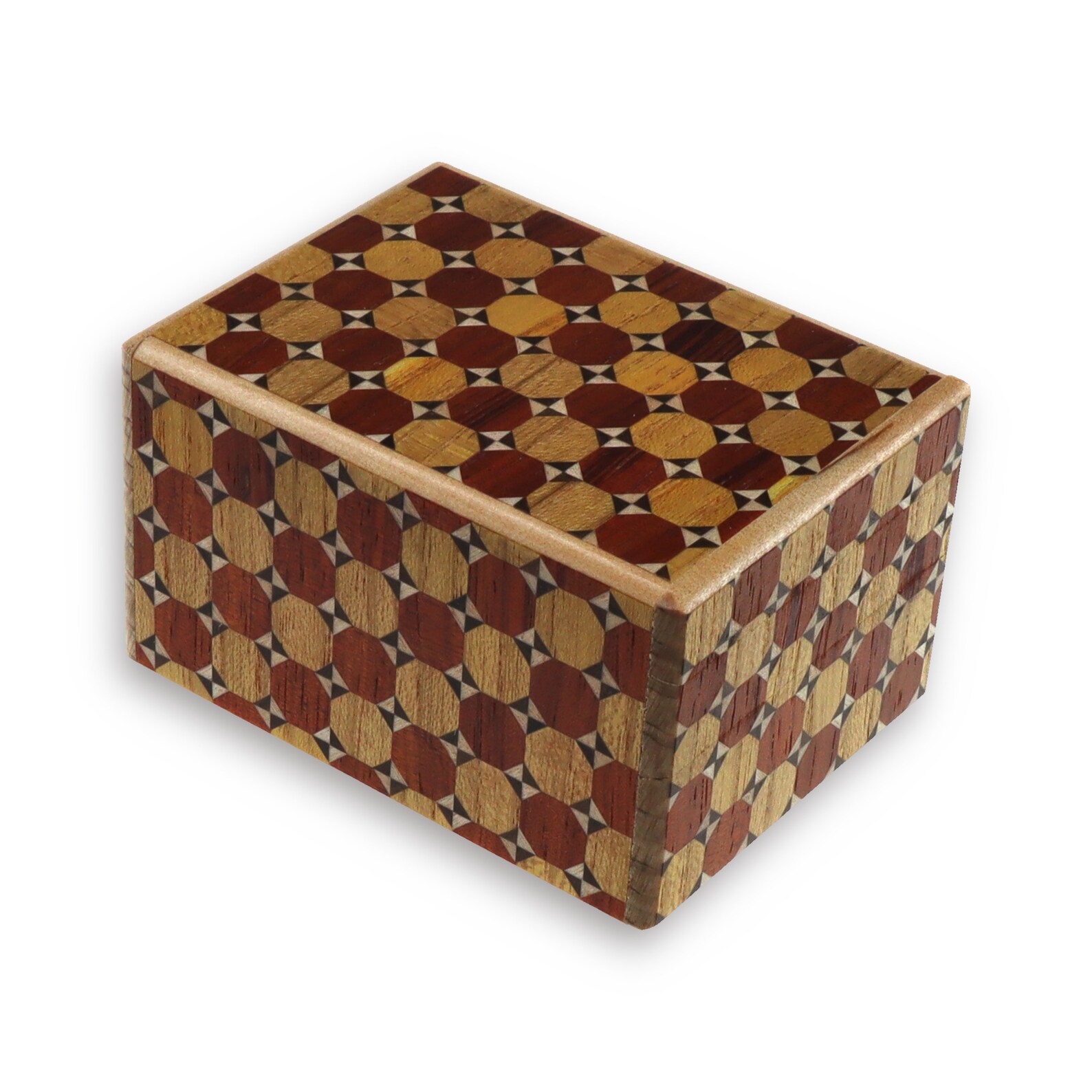 Japanese Puzzle Box 2.7 Sun 12 Step Yakko, Wood Puzzle Box, Wooden ...
