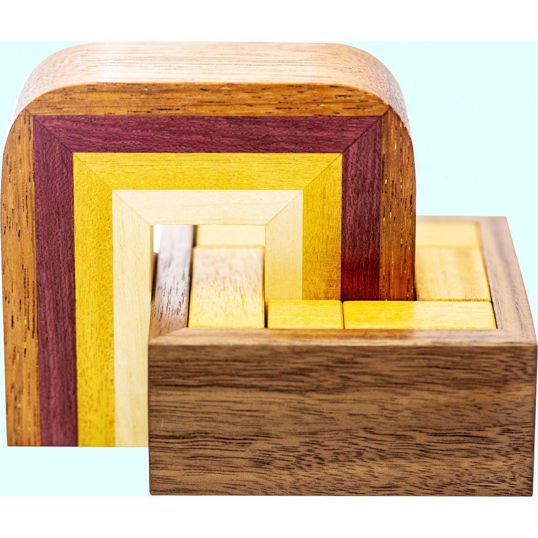 The Golden Pot Wood Puzzle From Pelikan Puzzles is Wooden IQ Logic Puzzle, Brain Teaser, Puzzle ...