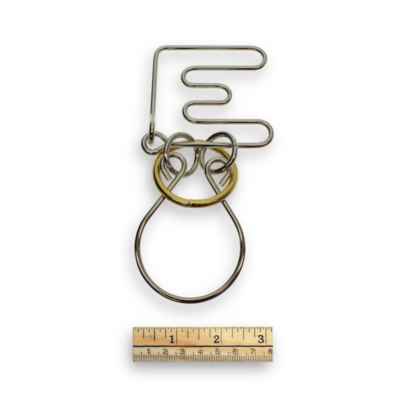 The Silent E Wire Puzzle Brain Teaser Game Mechanical - Etsy