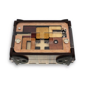 Two in One Box Wood Puzzle From Jean Claude Constantin is a Wooden ...