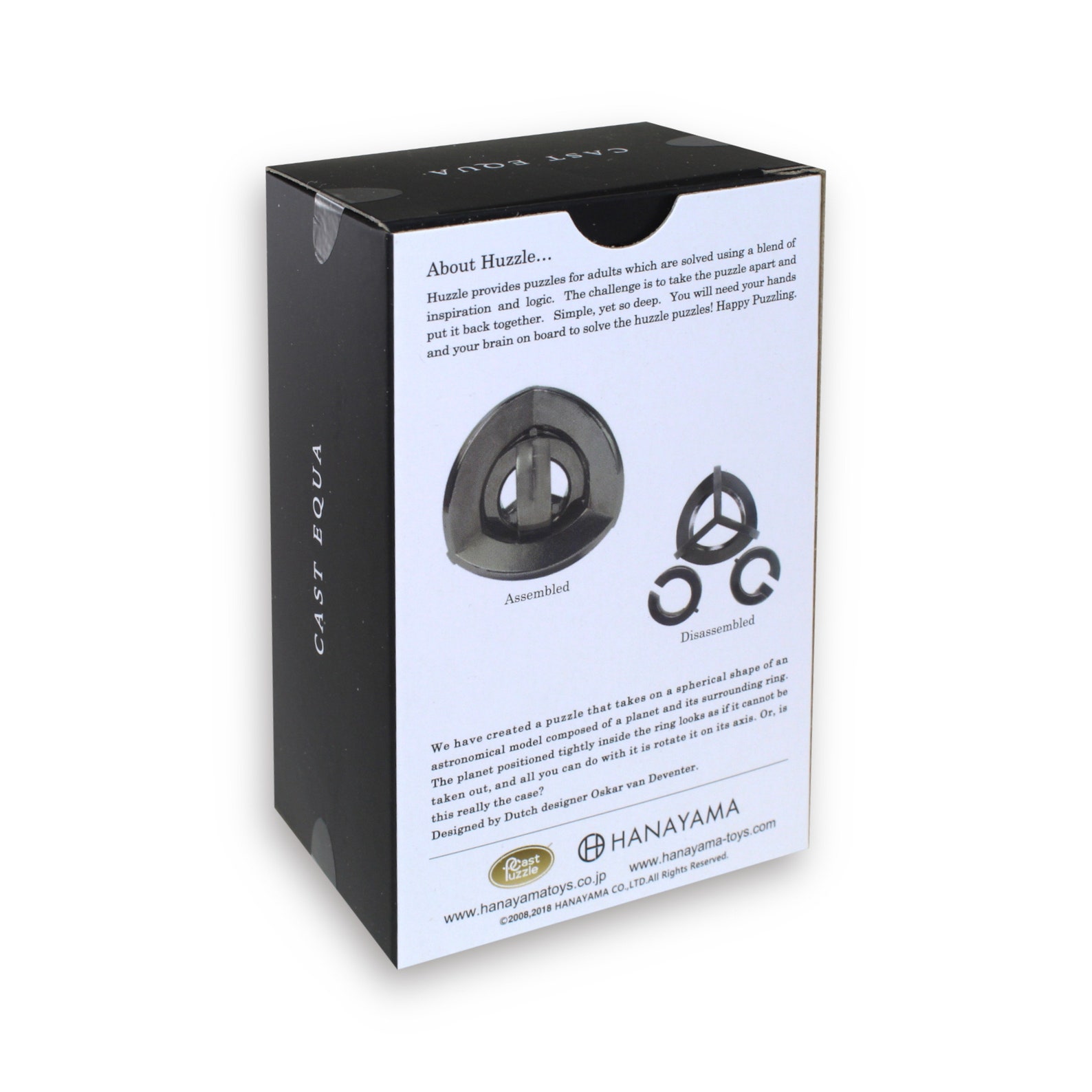 Cast Equa Metal Puzzle, Hanayama, Brain Teaser, Mechanical Puzzle, IQ ...