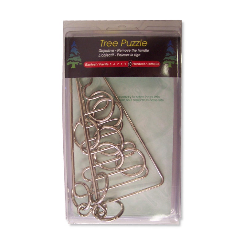 The Tree Puzzle Wire Puzzle Brain Teaser Game Mechanical - Etsy