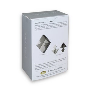 Cast Diamond Metal Puzzle, Hanayama, Brain Teaser, Mechanical Puzzle ...