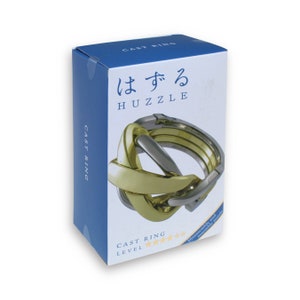 Cast Ring Metal Puzzle, Hanayama, Brain Teaser, Mechanical Puzzle, IQ ...
