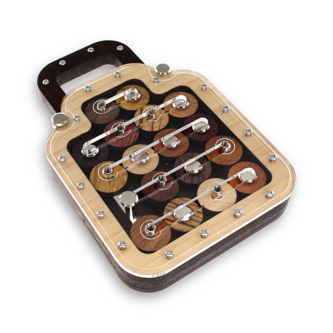 Schloss 55 Wooden Lock Puzzle is a Brain Teaser From Jean Claude ...