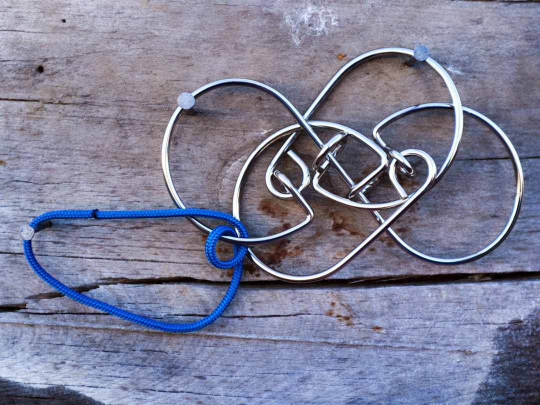 Infinity Wire Puzzle, Brain Teaser, Game, Mechanical Puzzle, IQ Logic ...