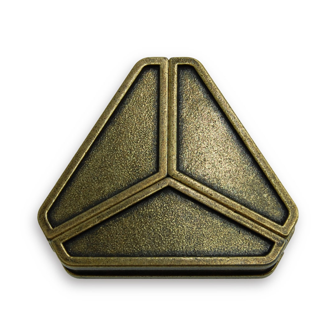 Cast Delta Metal Puzzle, Hanayama, Brain Teaser, Mechanical Puzzle, IQ ...