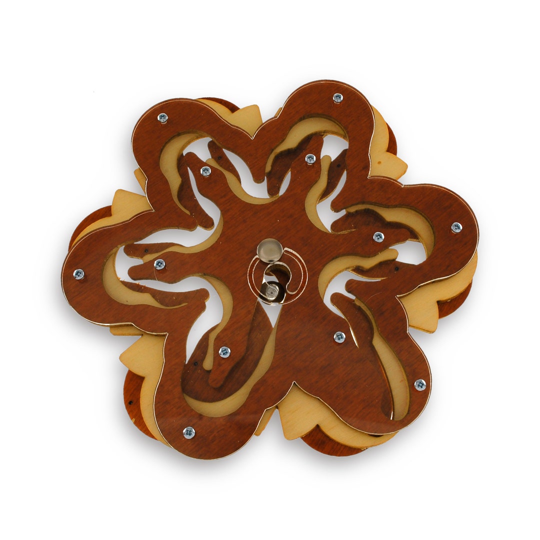 Seestern Maze Wooden Puzzle, Jean Claude Constantin Wood Puzzle, Brain ...