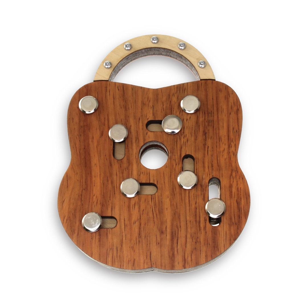 JP Lock Holz Wood Puzzle, Jean Claude Constantin Wooden Puzzle, Brain ...