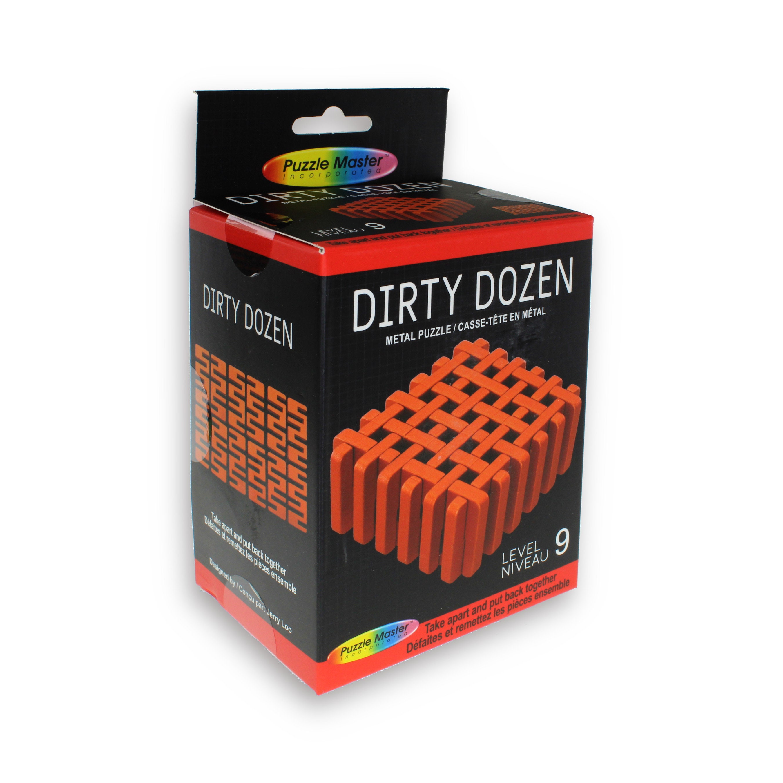 Dirty Dozen Aluminum Metal Puzzle, Brain Teaser, Game, Mechanical ...