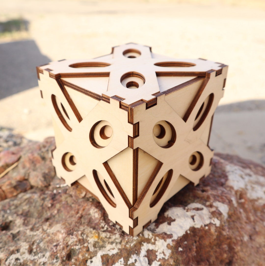 Answer Box Wood Puzzle, Brain Teaser, Game, Mechanical Puzzle, IQ Logic ...