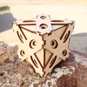 Answer Box Brain Teaser Puzzle From Puzzle Master is a 3D Wooden Puzzle ...