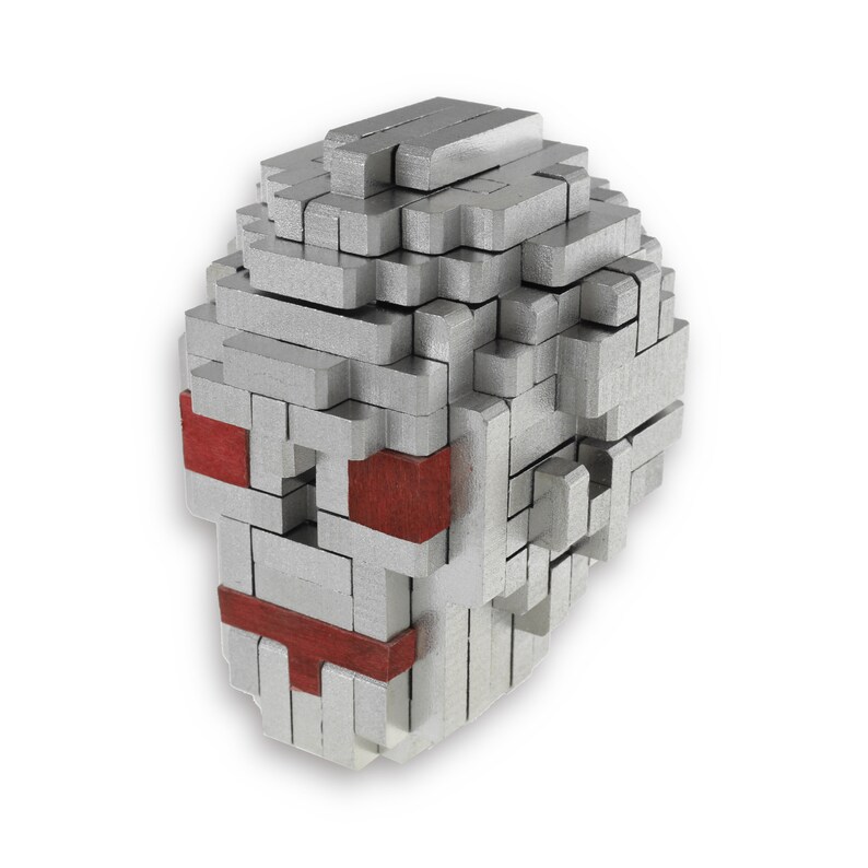The Skull (aka Cranium) Metal Puzzle, Brain Teaser, Game, Mechanical ...