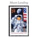 TEN 29c Moon Landing 25th Anniversary Stamp .. Vintage Unused Postage ...