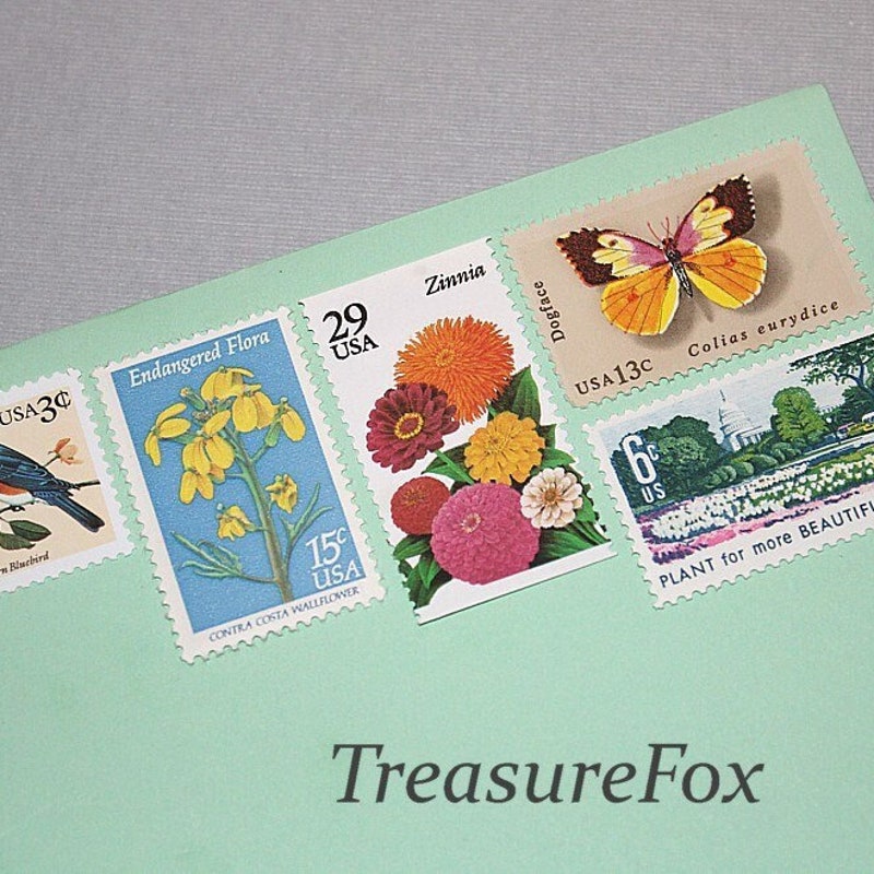 Stamps Usa for Mail Forever - Etsy