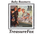 Five 33c Baby Boomers Stamps .. Unused US Postage Stamps .. - Etsy