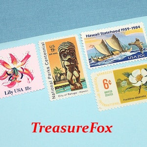 Aloha HAWAII Unused US Postage Stamps Enough to Mail 10 Letters ...
