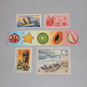 Aloha HAWAII Too .. Unused Vintage US Postage Stamps | Mail 10 Letters ...