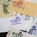 Mr. ZIP .. Vintage Postage Stamps .. 50 Use Correct Zip Code Labels ...