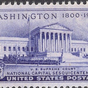 3c U.S. Supreme Court Building Stamp .. Unused US Postage Stamps ...