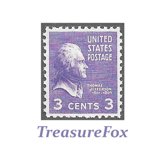 Jefferson United States Postage Stamps