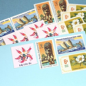 Aloha HAWAII Unused US Postage Stamps Enough to Mail 10 Letters ...