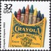 Five 32c Crayola Crayons Stamps .. Unused US Postage Stamps .. School ...