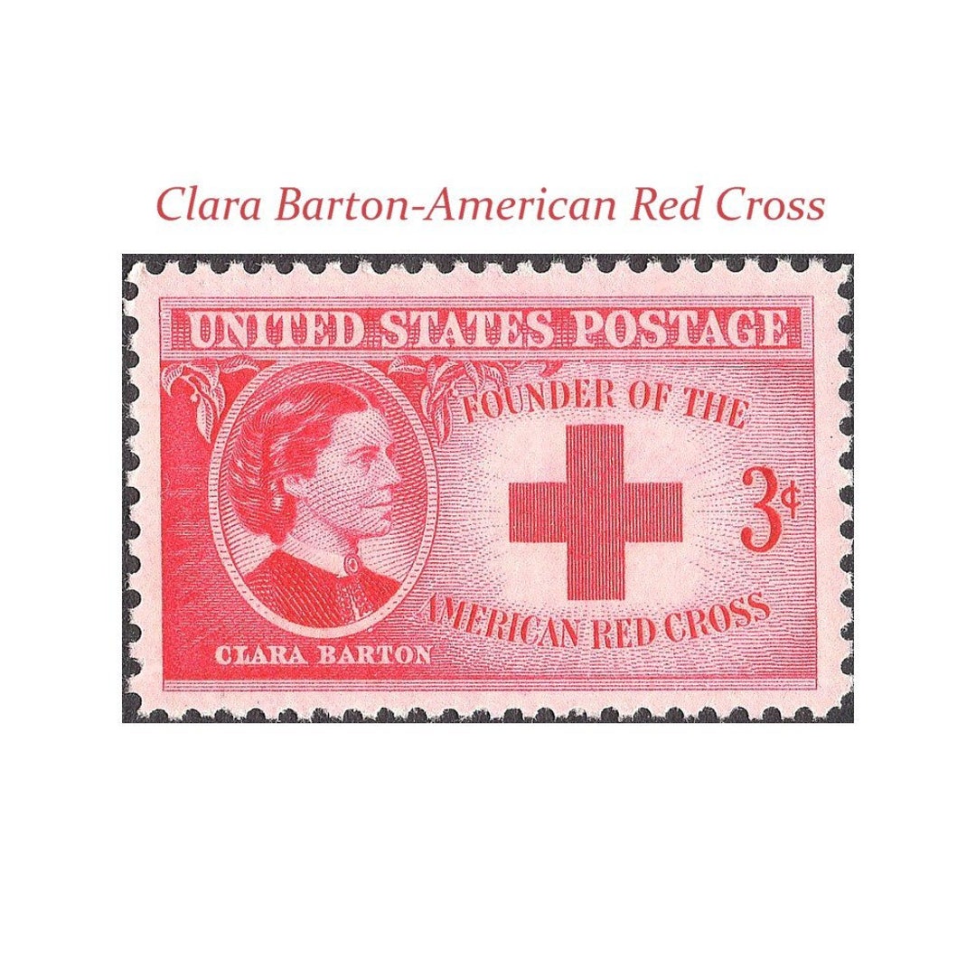 3c Clara Barton-american Red Cross Stamp .. Unused US Postage Stamps ...