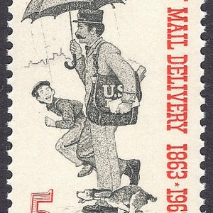 TWENTY 5c City Mail Delivery Stamps .. Pack of 20 Vintage Unused US ...