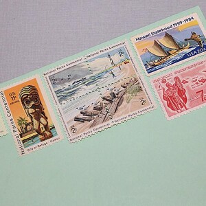 Aloha HAWAII Too .. Unused Vintage US Postage Stamps | Mail 10 Letters ...