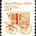 TEN 25c Bread Wagon Stamps Transportation Series Unused US Postage ...