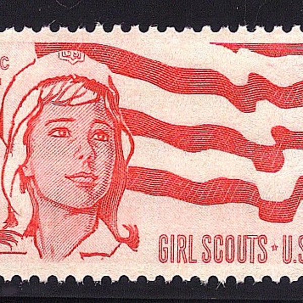 Girl Scout Stamp - Etsy