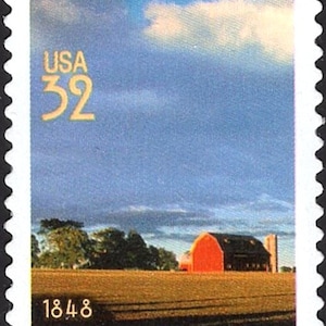 32c WISCONSIN Statehood Stamp | Vintage Unused US Postage Stamp | Pack ...