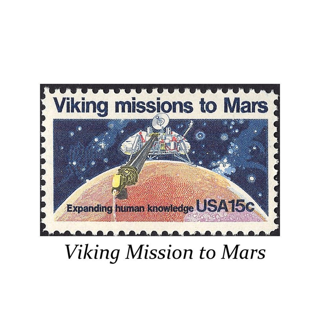 15c Viking Missions to Mars Space Stamp .. Unused US Postage Stamps ...